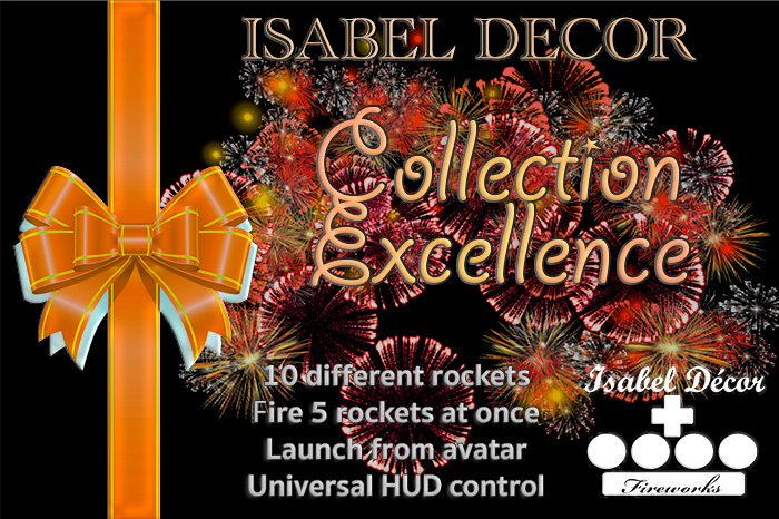 Second Life Marketplace - Isabel Decor Alpha Fireworks - Collection A (unlimited)